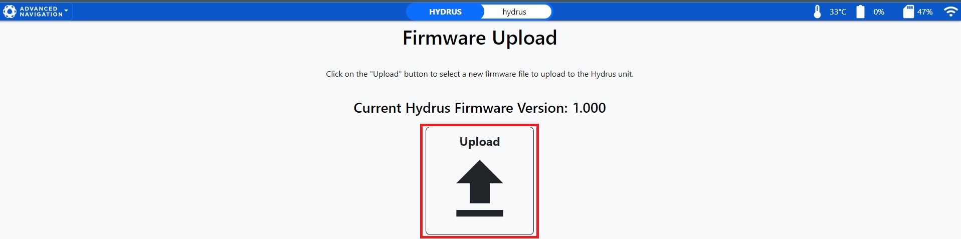 Firmware Update