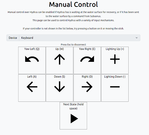 Manual Control